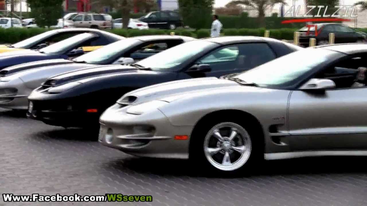 Pontiac Firebird Trans Am Formula FireHawk RamAir gathering - YouTube