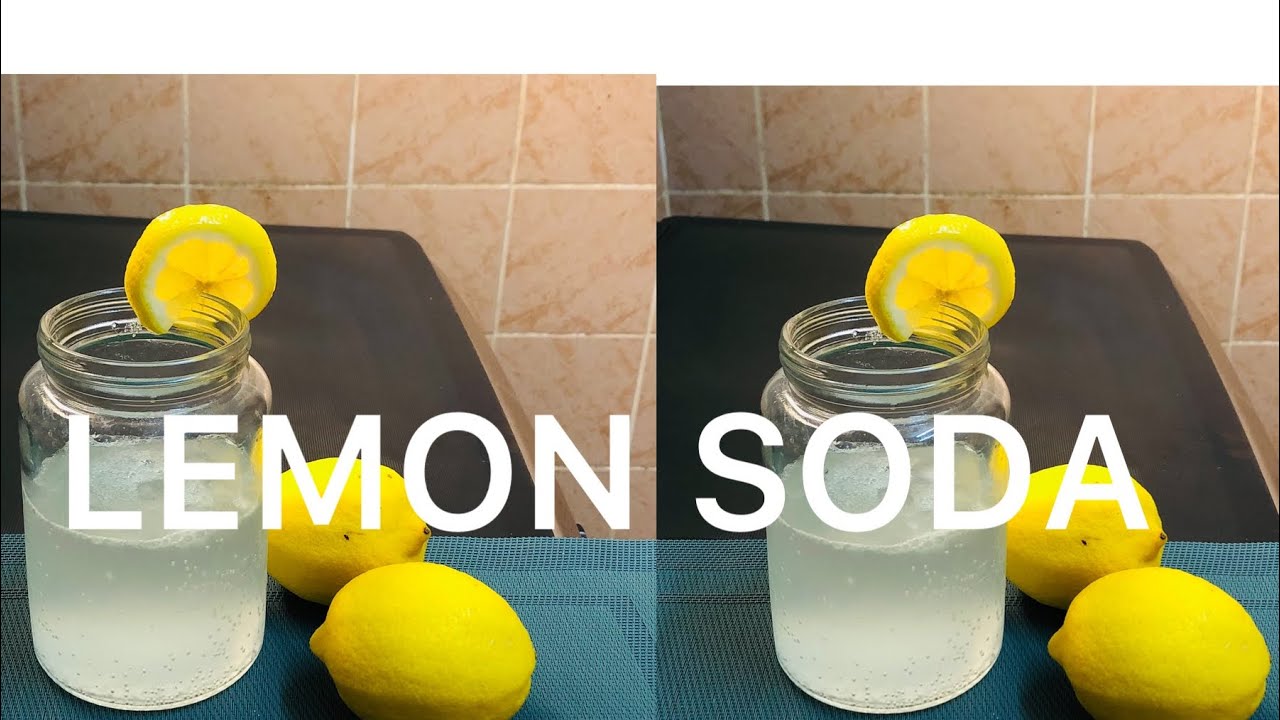 LEMON SODA//FRESH LIME SODA RECIPE//Chillout - YouTube