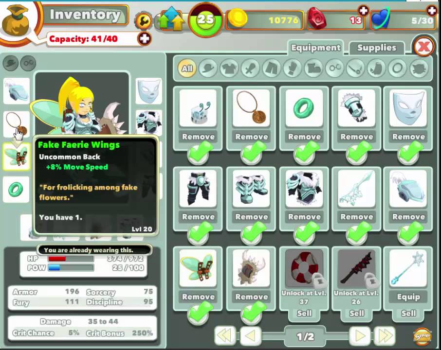 Cloudstone - XP Guide (20-30) : Player Level 25 VS Mobs Level 44 [HD ...