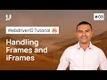 How to Handle Frames and iFrames in WebdriverIO