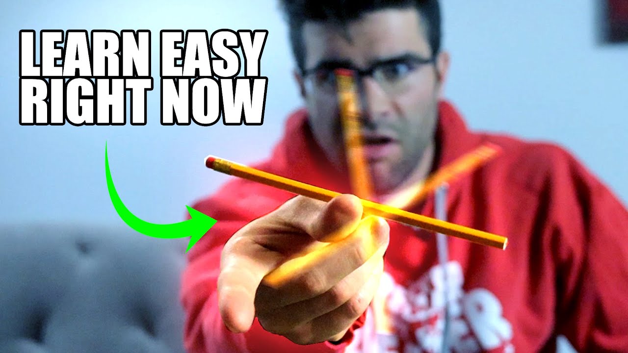 How to do a Thumb Around - Learn to Pen Spin in 5 Minutes - YouTube