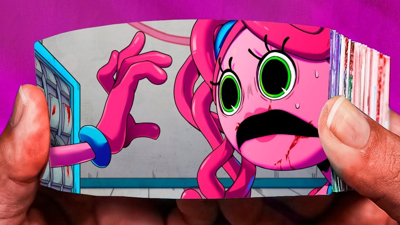 Poppy Playtime Chapter 2 Animation Flip Book - YouTube
