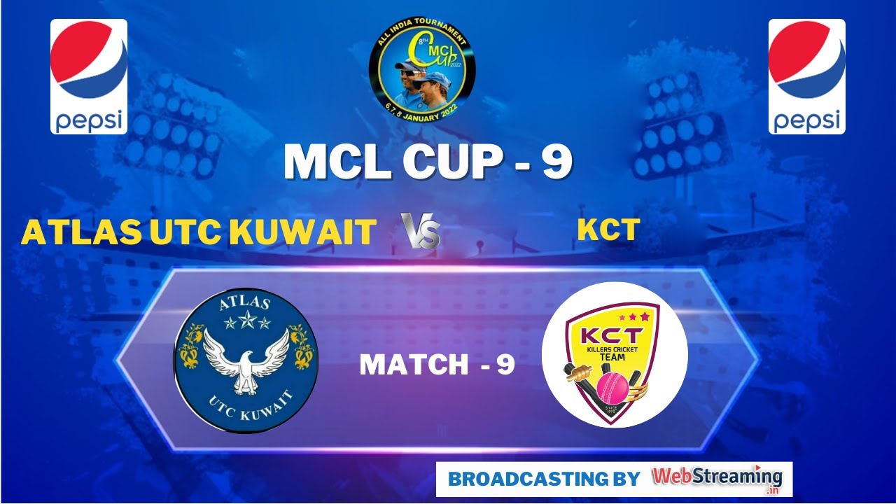 Atlas UTC Kuwait vs KCT || Match 9 || MCL CUP - 9 - YouTube