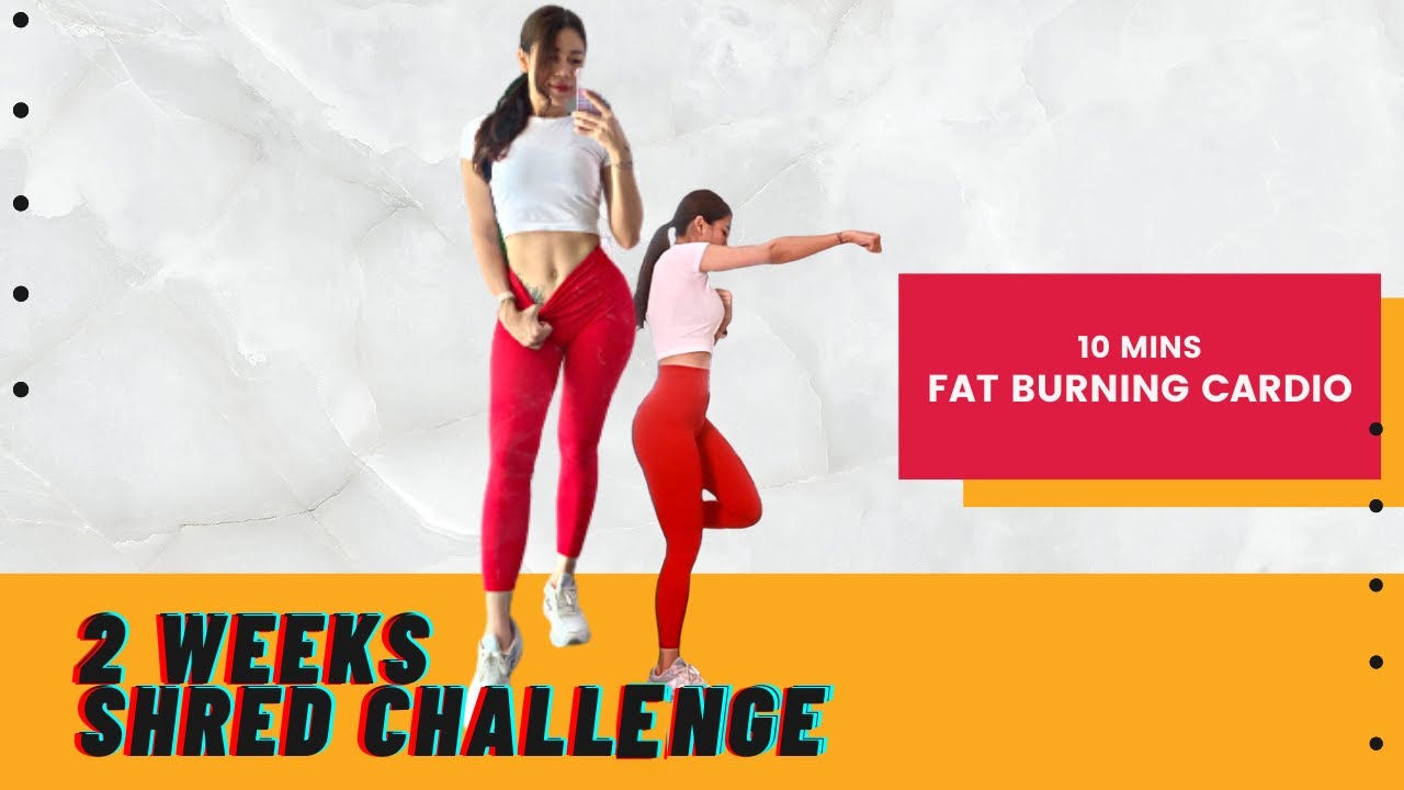 10 Min FAT BURNING CARDIO | 2 Weeks Shred Challenge | Workout With WInt ...