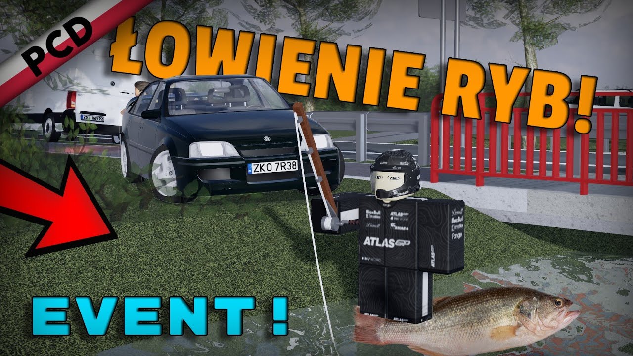 🐟ŁOWIĘ RYBY W PCD! - Fishing EVENT V2 w Polish Car Driving! - YouTube