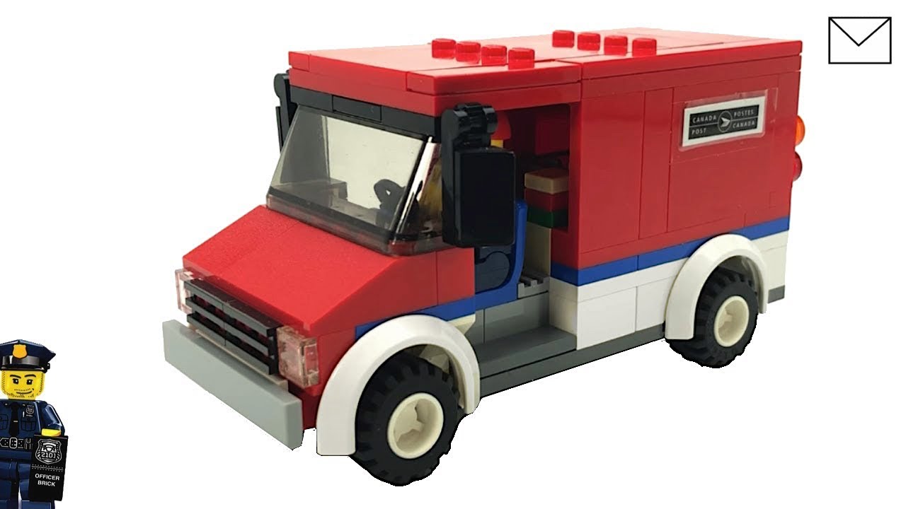 LEGO City Mail Delivery Van MOC - YouTube