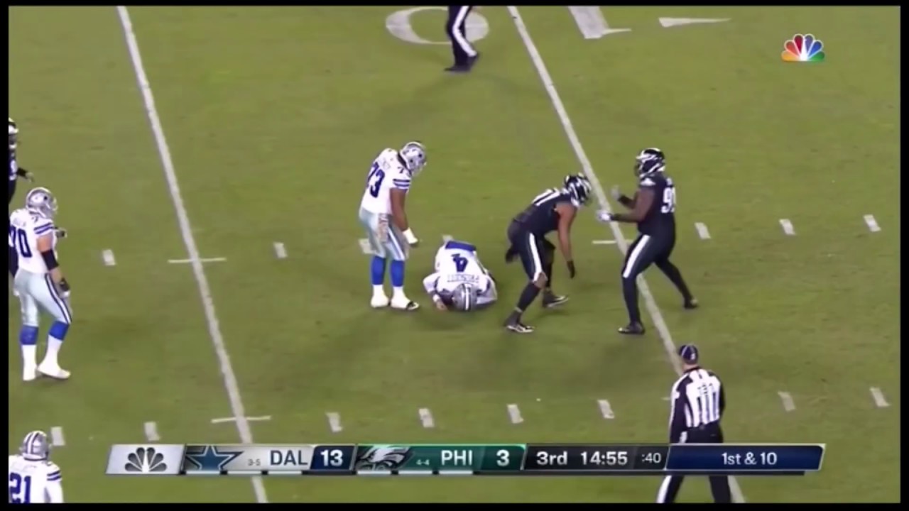 Dak gets destroyed by Michael Bennett! - YouTube
