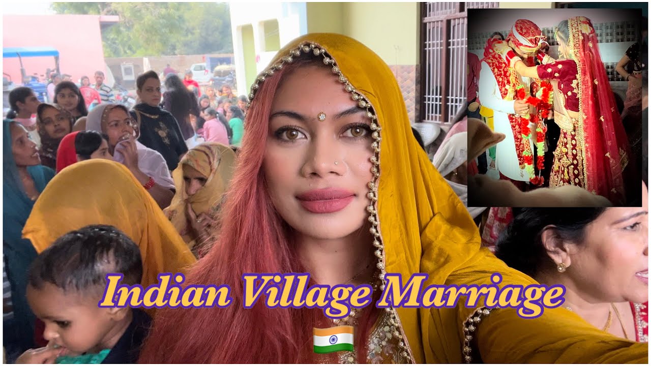 I went to an Indian Village Marriage 🇮🇳 - YouTube