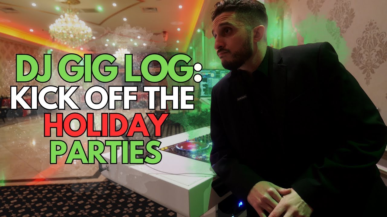 DJ GIG LOG: Intimate Holiday Party - YouTube
