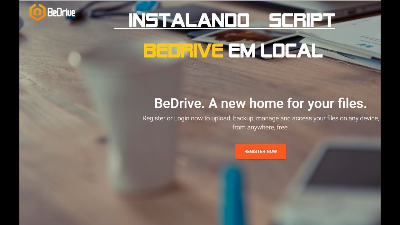 Script Bedrive - Cloud De Arquivos Estilo Google Drive - YouTube