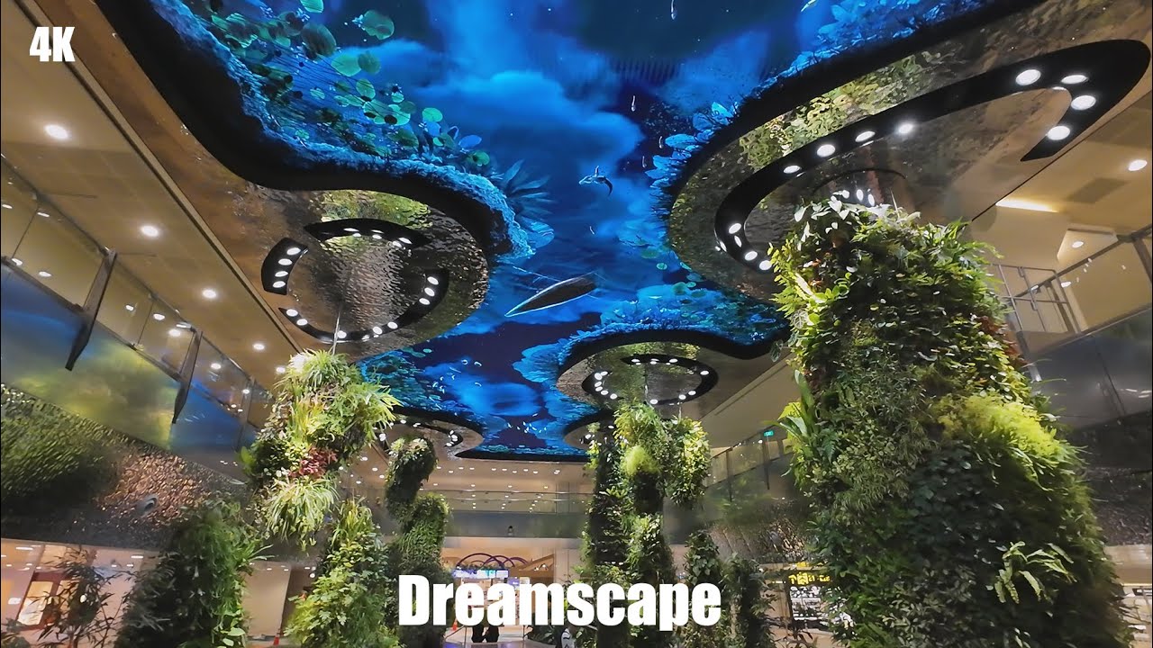 Dreamscape (Changi Airport, Singapore) - YouTube