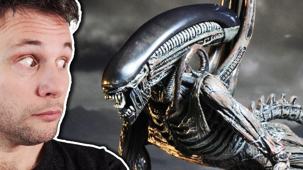 UNBOXING do ALIEN XENOMORPH - Action Figure da Neca Toys - YouTube