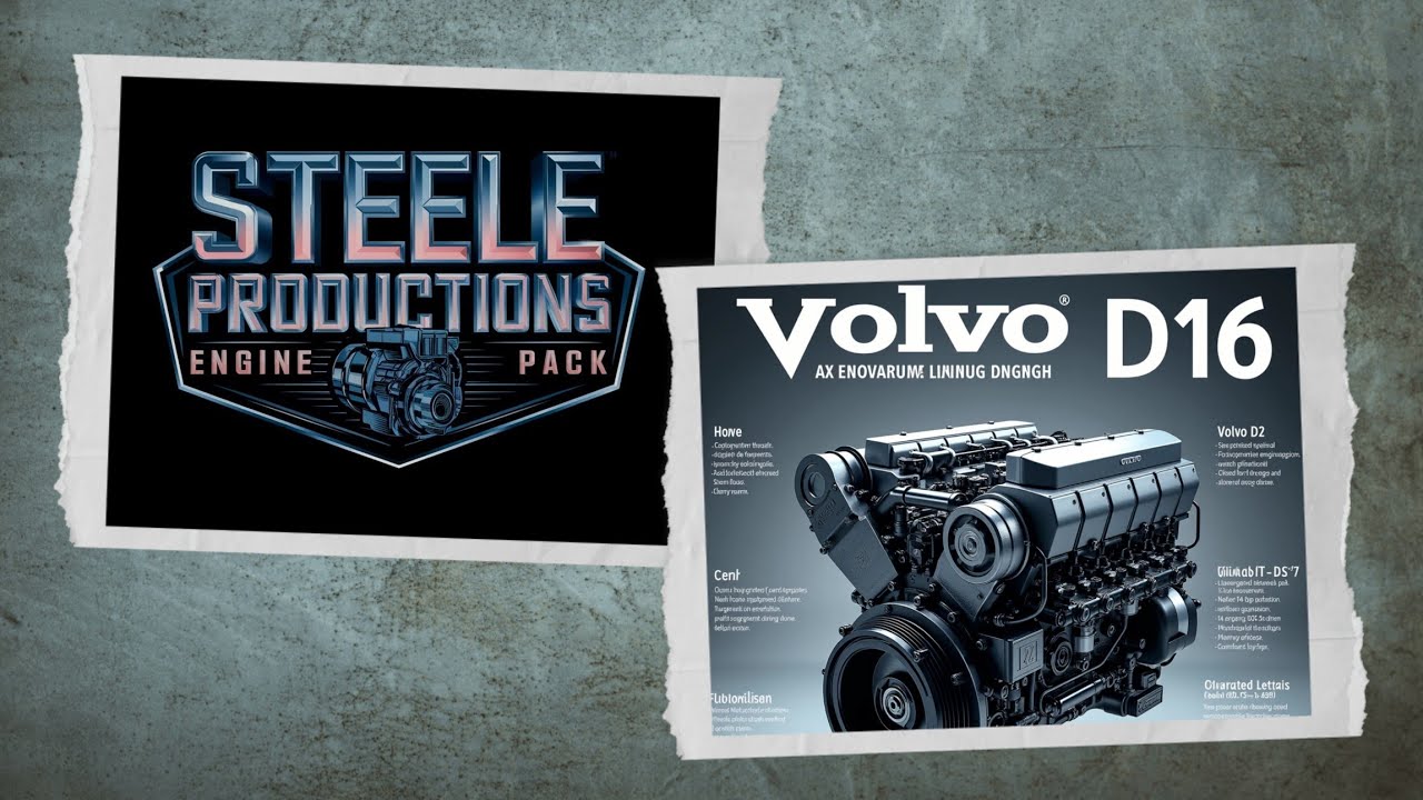 New Volvo D16 mod engines coming to the Steele Productions Engine Pack ...