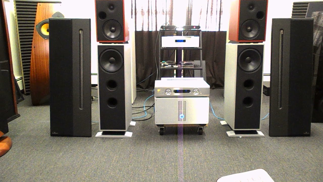 Apogee Centaur Minor speakers - YouTube