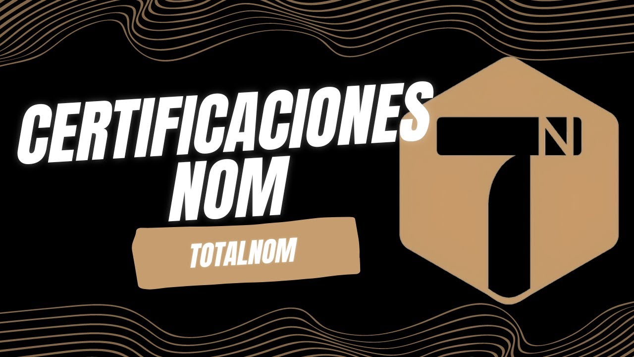 Qué es un Certificado NOM - YouTube