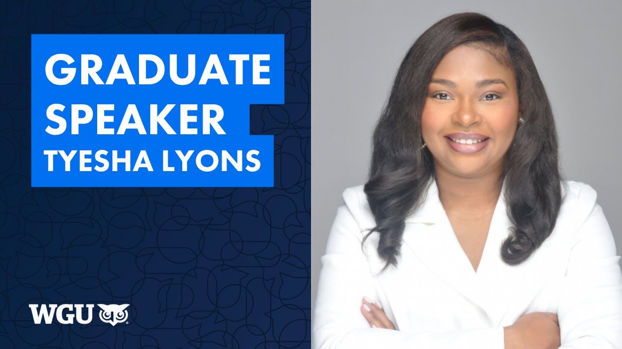 Graduate Speaker Tyesha Lyons, School of Technology - WGU 2025 Atlanta ...
