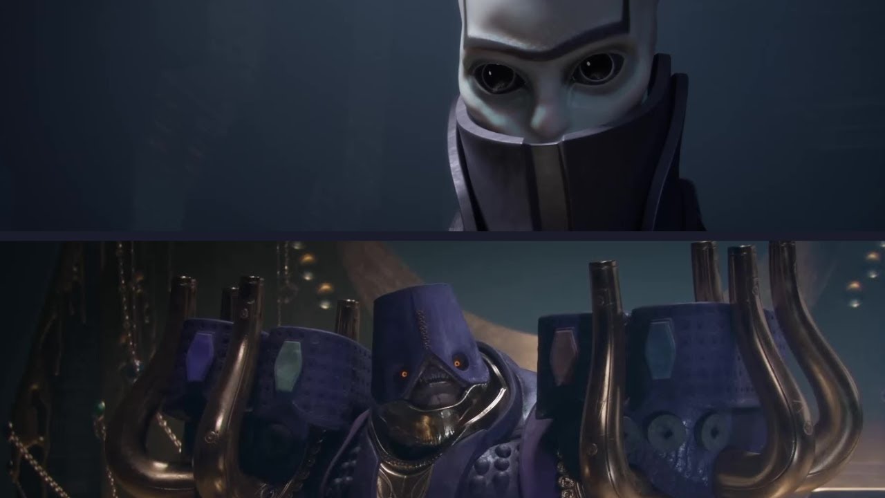 The Witness talks to Emperor Calus | Destiny 2: Lightfall Cutscene ...