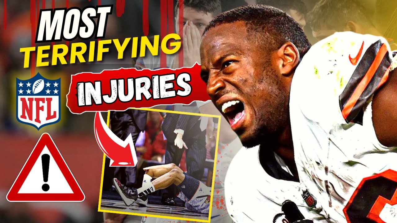 Scariest NFL Injuries - Most Terrifying Injuries of NFL 🚑🏈 - YouTube