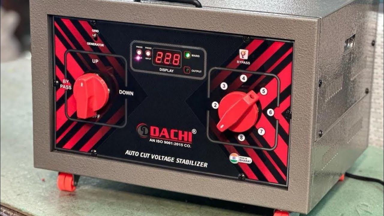 15 KVA Stabilizer DACHI Price Unboxing Kishor KSC ⁠@Kishorsoundcabinet ...