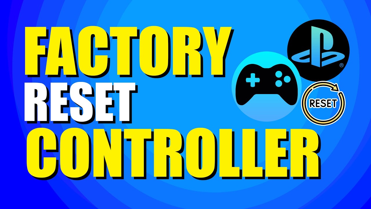 How To Factory Reset PlayStation 5 Controller (Quick & Easy) - YouTube
