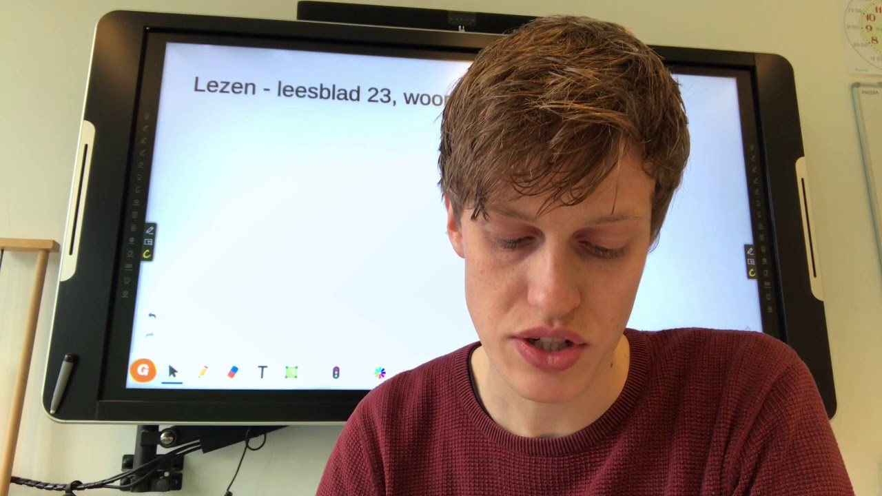 30-3 - Lezen leesblad 23, woorden - YouTube