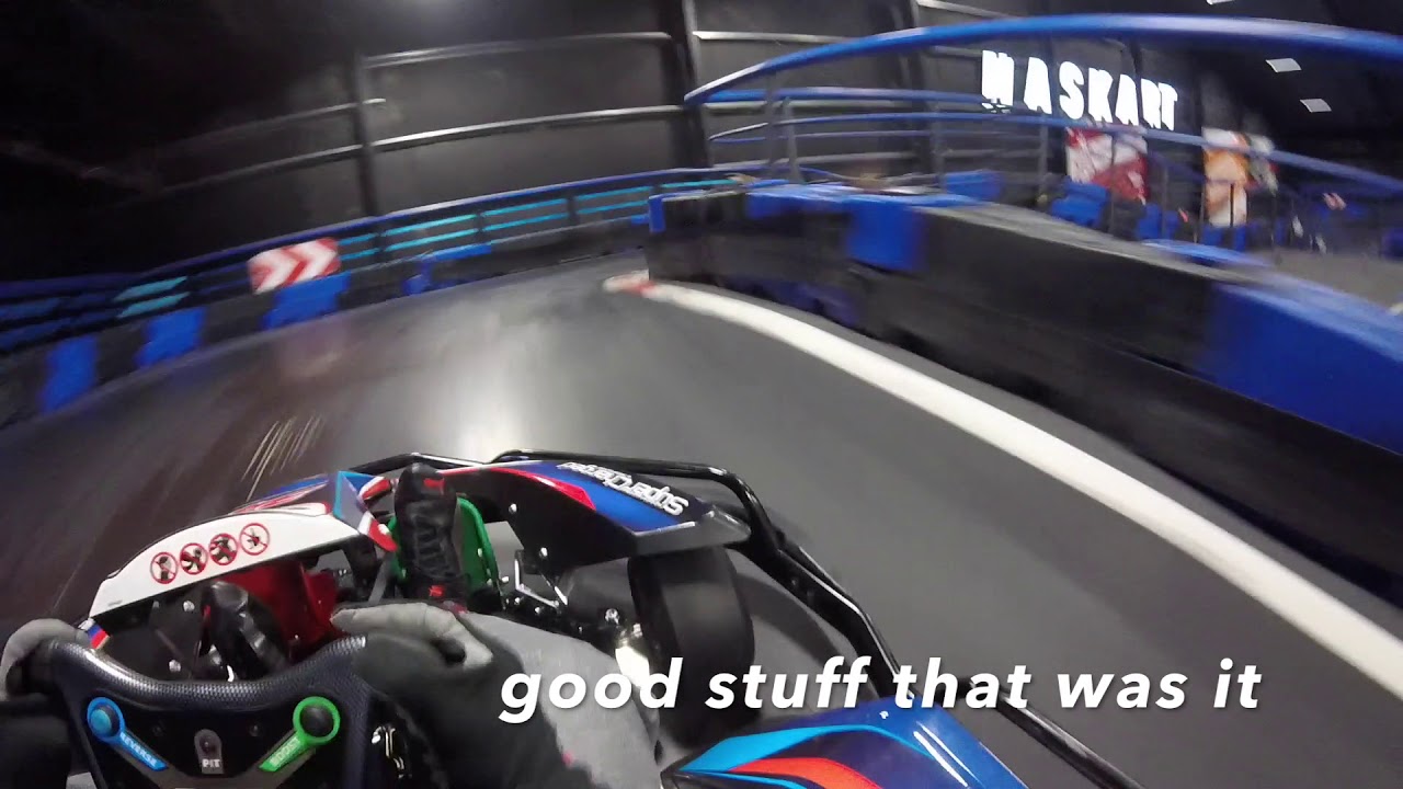 Naskart Supercharged Indoor largest in the world Karting first visit ...