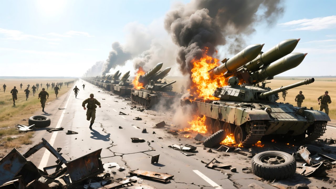 2 Minutes Ago! A Dangerous Million-Ton Russian Missile Convoy Was ...