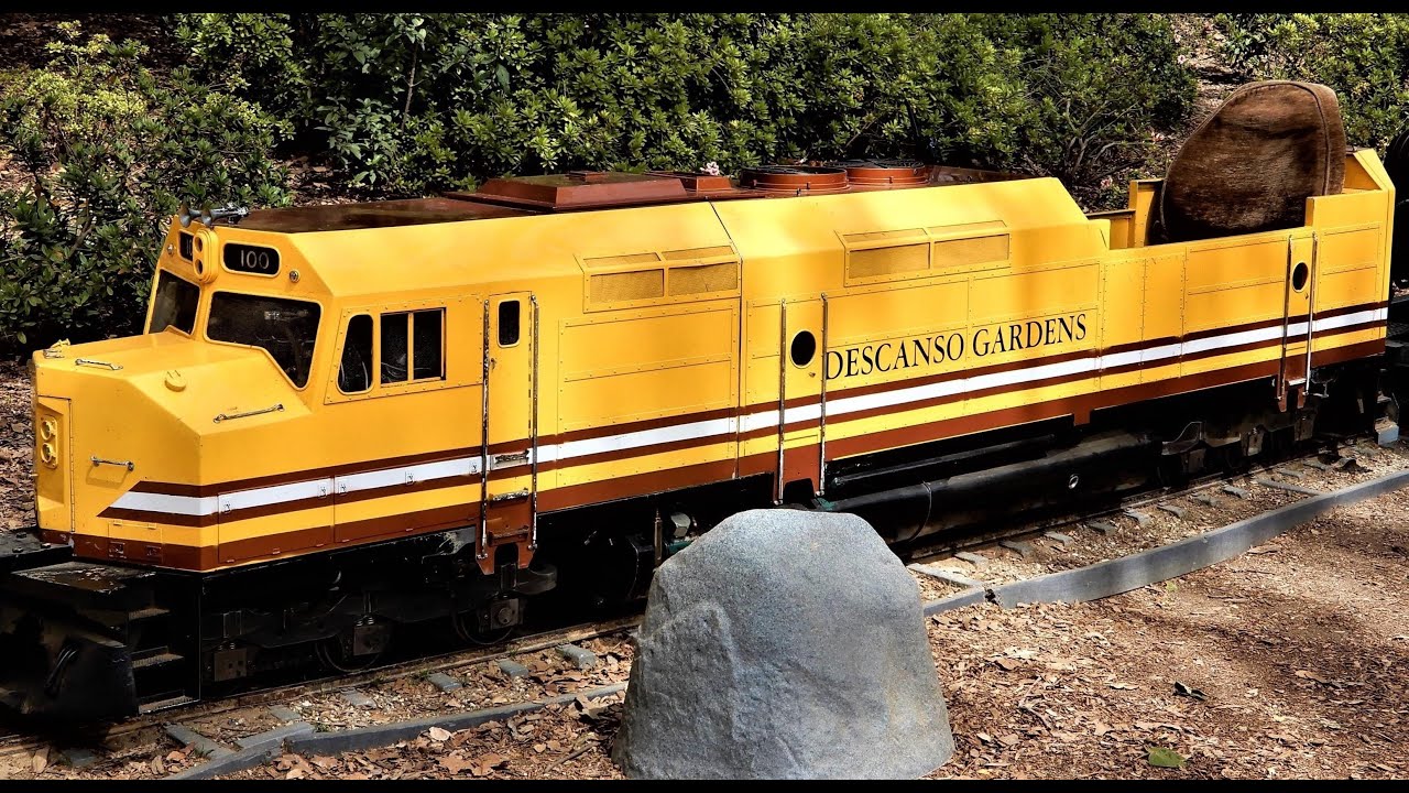 Enchanted Railroad Train Ride Onboard Front POV | Close Up | Descanso ...