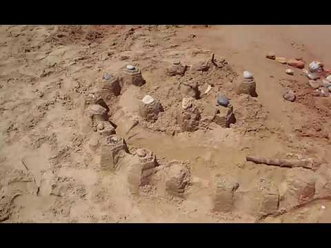 ΚΑΣΤΡΟ ΜΕ ΑΜΜΟ ΣΤΗΝ ΠΑΡΑΛΙΑ - YouTube
