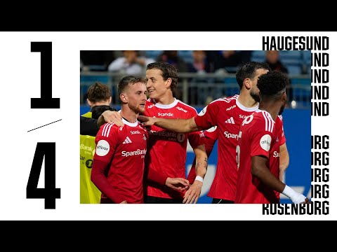 Haugesund–Rosenborg, 1–4