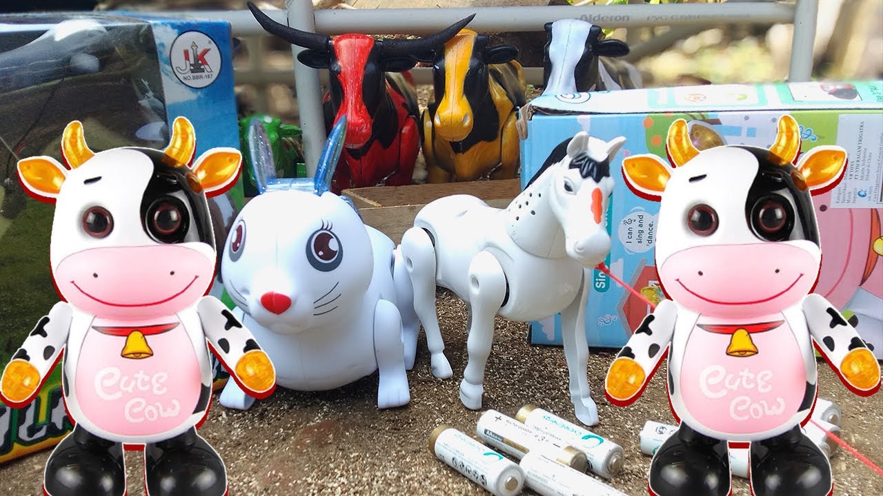 KEREN.‼️ MENEMUKAN MAINAN BARU DI KANDANG SAPI, ADA SAPI JOGET COW CUTE ...