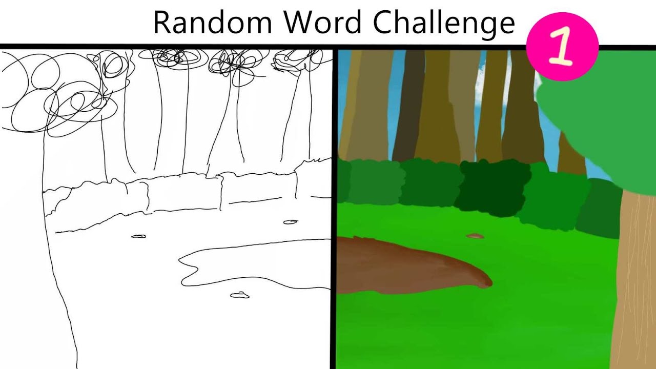 Random Word Challenge ~ Episode 1 - YouTube