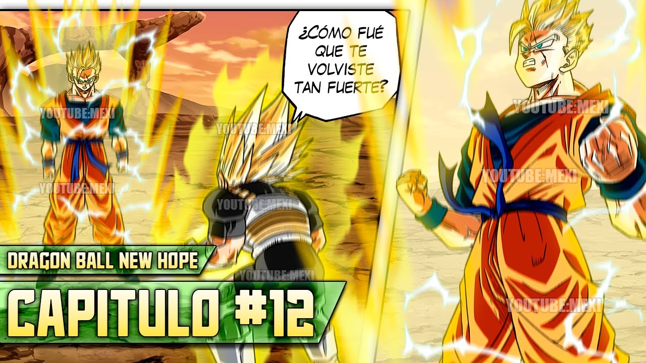 Dragon Ball New Hope Capítulo 12 | Gohan ENTRENA a Super Vegeta - YouTube