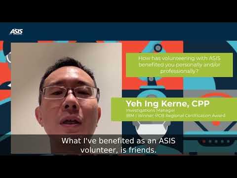 Yeh Ing Kerne, CPP | ASIS Volunteers - YouTube