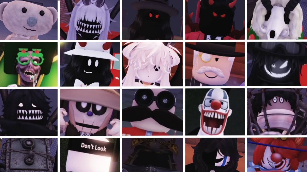 ALL 20 CUSTOM KILLERS FROM BLOCKY LUIS 2022 || 🔪Survive the Killer ...