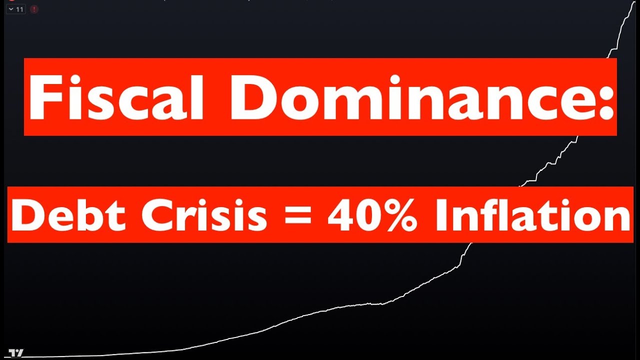 Fiscal Dominance: Debt Crisis to Cause a Great Depression or 40% ...