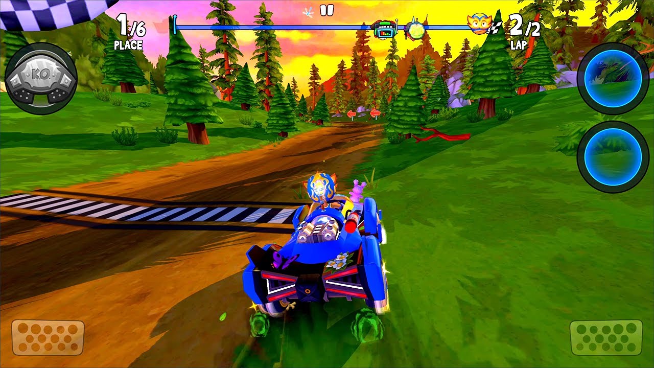 Phone BBR2 Racing Game | Gameplay Racing Dolls | EP33 | Beach Buggy ...