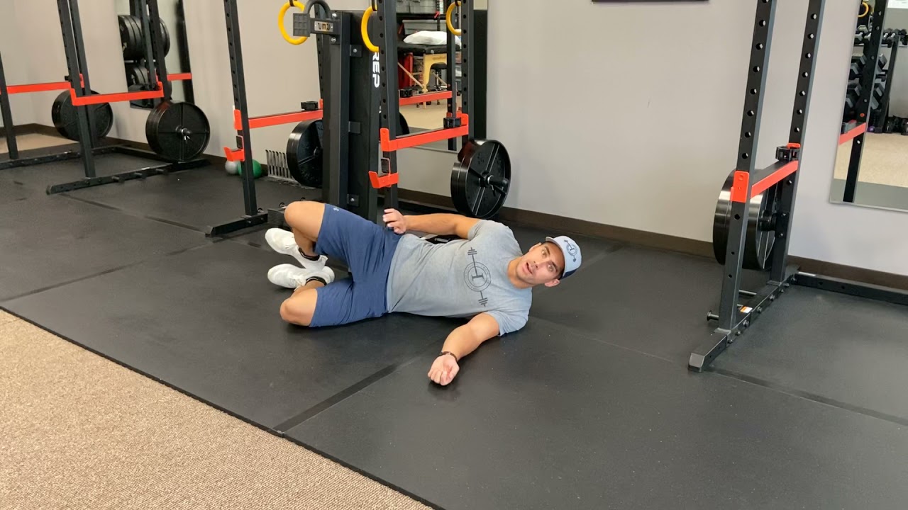 Elevated Clam Shell (for athletes) - YouTube