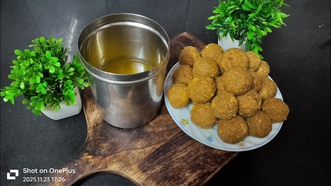 “Makhan Se Ghee & tasty 😋 and healthy Chana Laddu Live – Shudh Desi ...