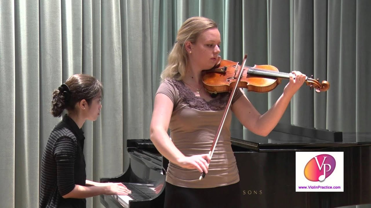 G major scale, 2 octaves on violin with piano - YouTube