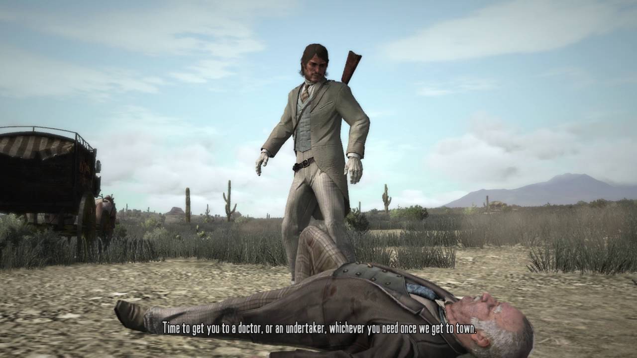 Red Dead Redemption - Old Swindler Blues: John Marston Meets Nigel West ...