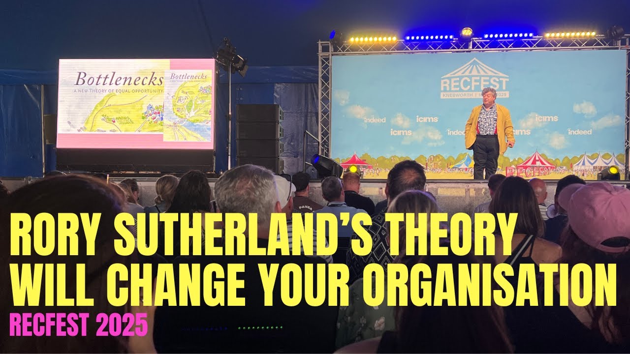 Rory Sutherland's Theory Will Transform Your Business | RecFest Keynote ...