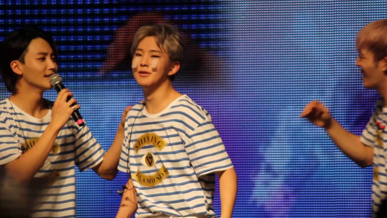 160904 seventeen fan meeting in HK Hoshi talk+(crying) - YouTube