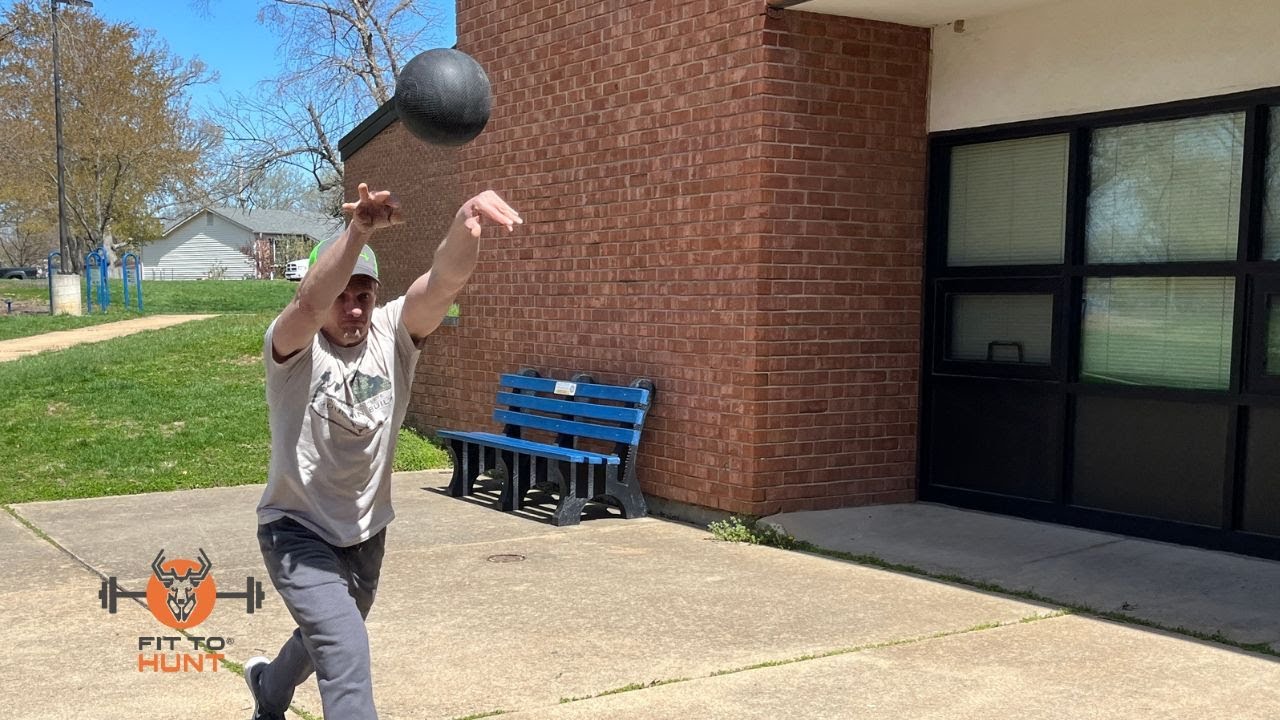 Overhead Med Ball Toss - YouTube