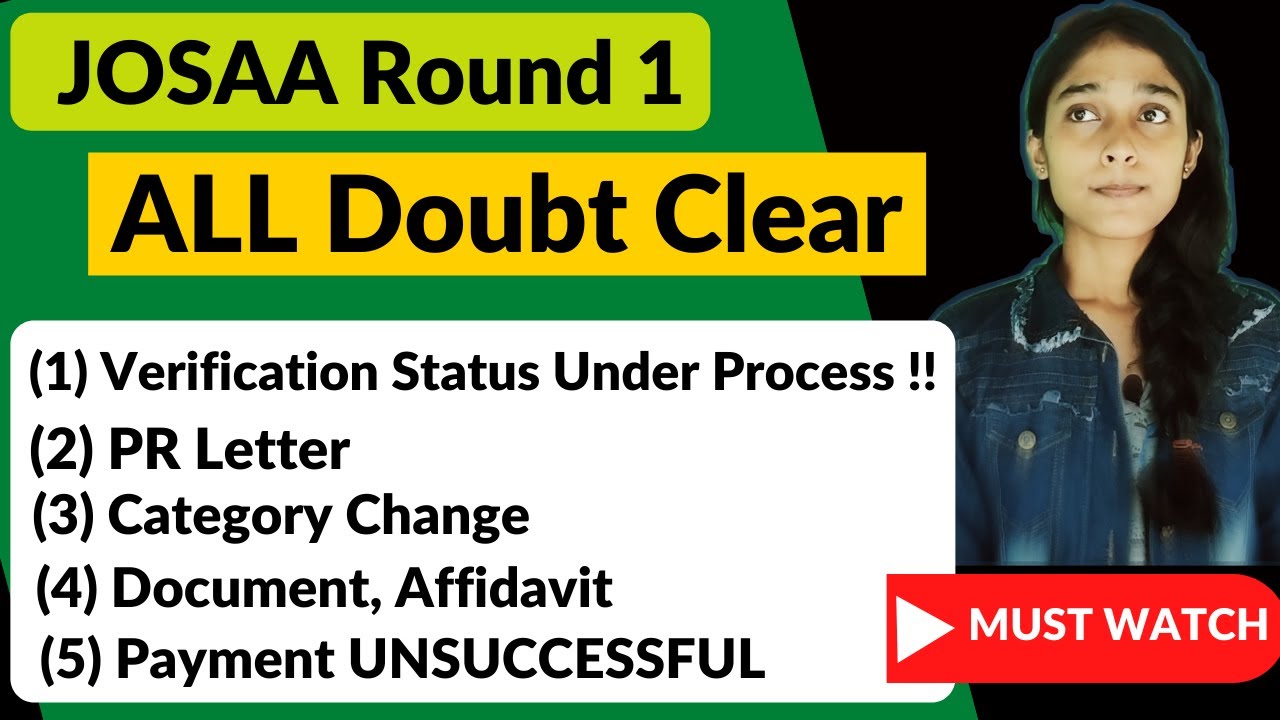 QNA - ALL DOUBT CLEAR || Document Verification Status | PR LETTER ...