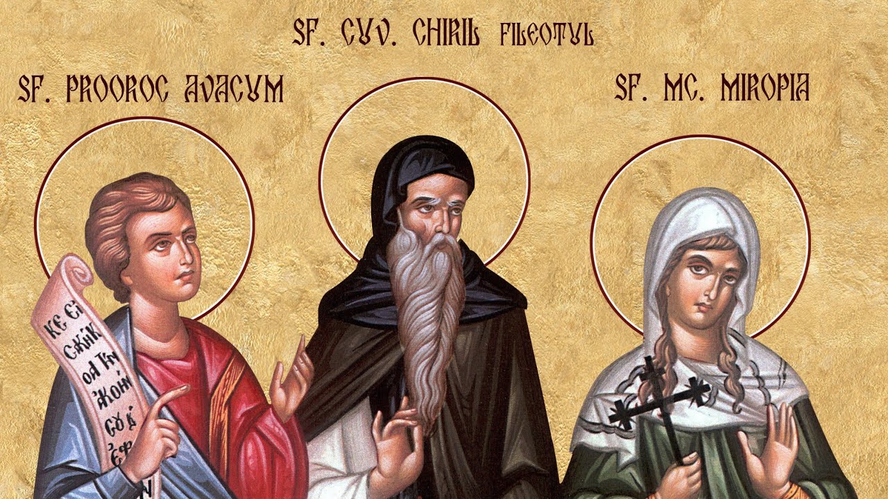 🔴LIVE 4K: Sfânta Liturghie - Sf. Prooroc Avacum; Sf. Mc. Miropi; Sf ...