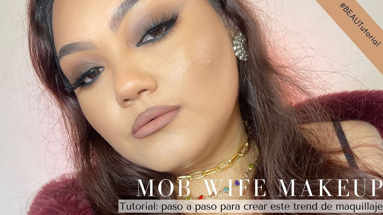 MOB WIFE MAKEUP: Tutorial paso a paso de esta tendencia de maquillaje ...
