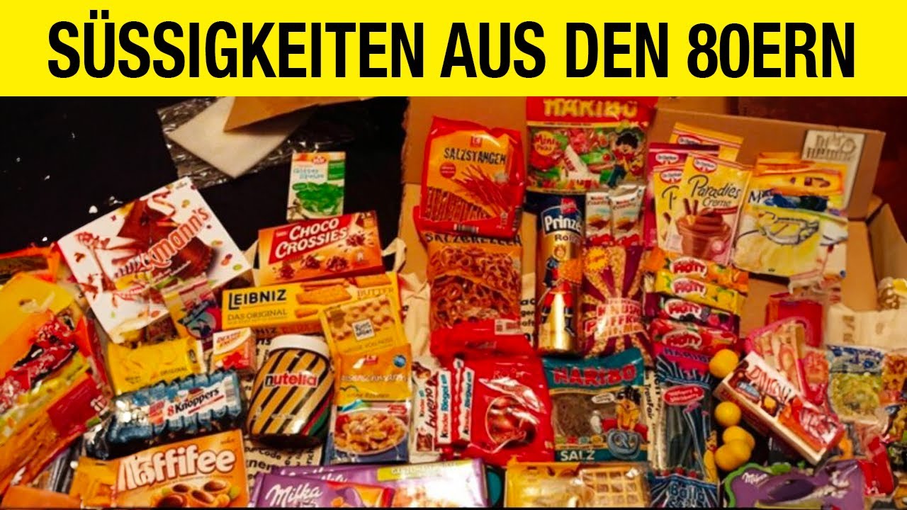 Sussigkeiten Aus Den 80ern