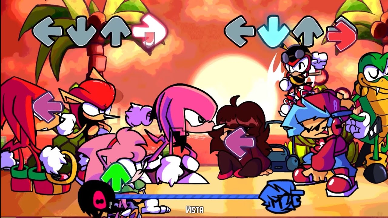 Friday Night Funkin VS Chaotix (FNF MOD) Vista - Song (Sonic/Sonic.exe ...