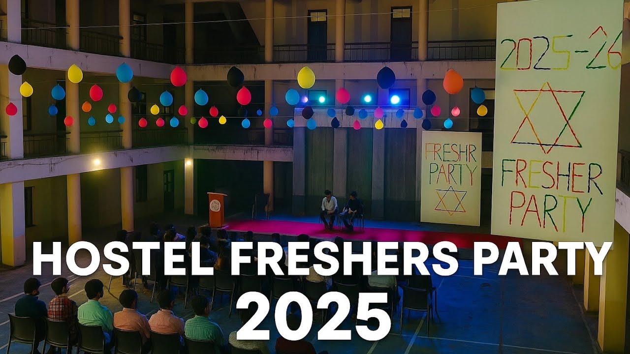 |VLOG-33|Hostel freshers party 2025🥳💓#viral #liketime #trending # ...